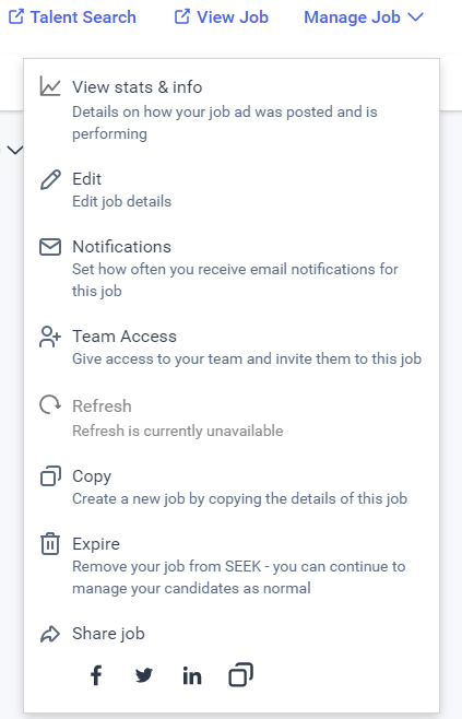 How do I assign specific job ad access to a user? - SEEK Employer