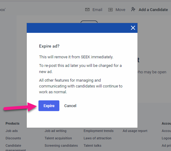 How long will my ad be live for? - SEEK Employer