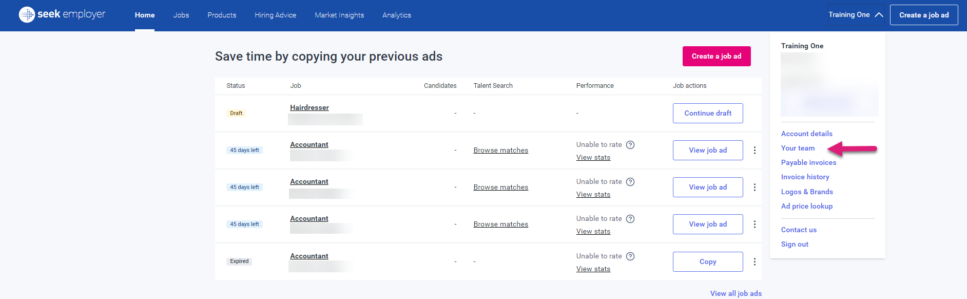 How do I add new users or update user permissions? - SEEK Employer