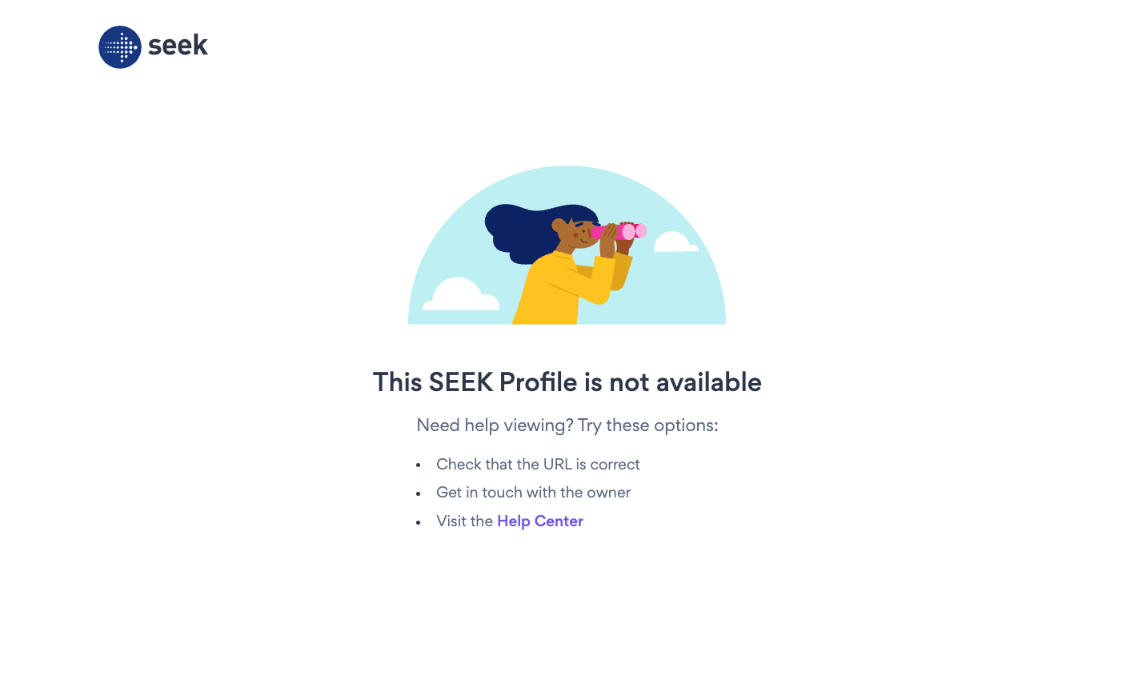 How do I share my SEEK Profile? - SEEK